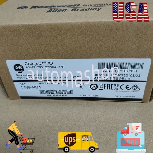 Allen-Bradley AB 1769-PB4 CompactLogix Power Supply 1769PB4 New Factory ...