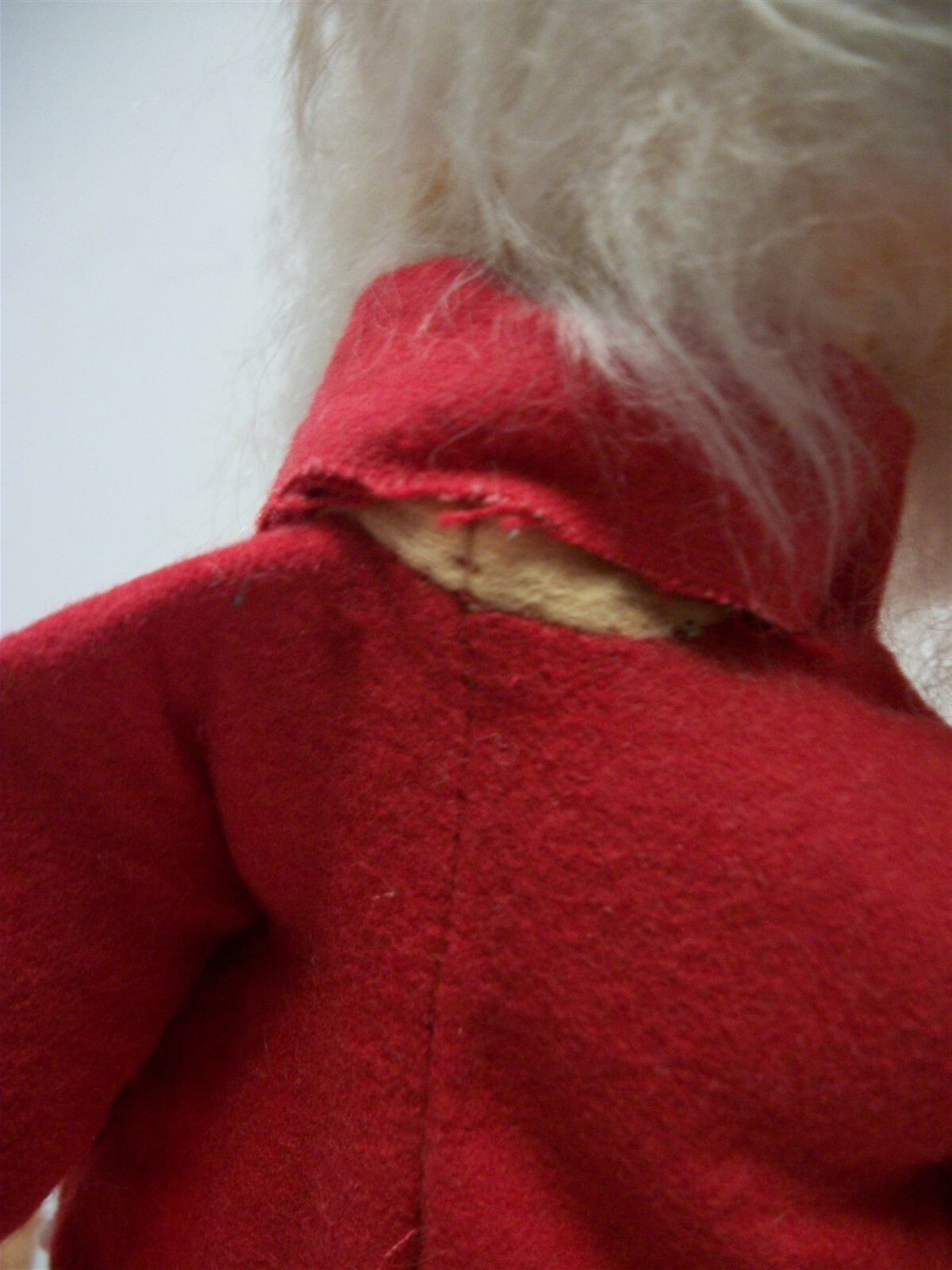 2 Large 16" Poseable Annalee Santa & Mrs Claus Dolls Red Long Johns | eBay