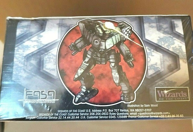 Wizards of the Coast BattleTech Unlimited Edition CCG Booster Box (36 ...