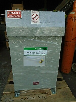 MIRUS INTERNATIONAL AUHF-125-480-60-D-E1E A Lineator Harmonic Filter ...