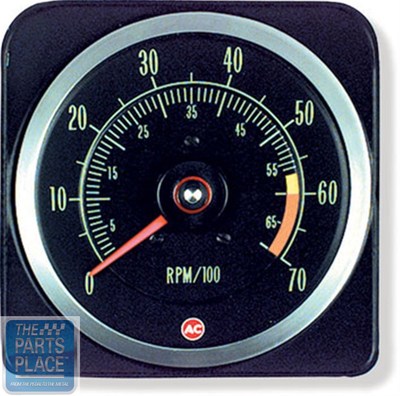 1969 Chevrolet Camaro SS 396 Dash Tach Tachometer 6000 RPM 7000 | eBay