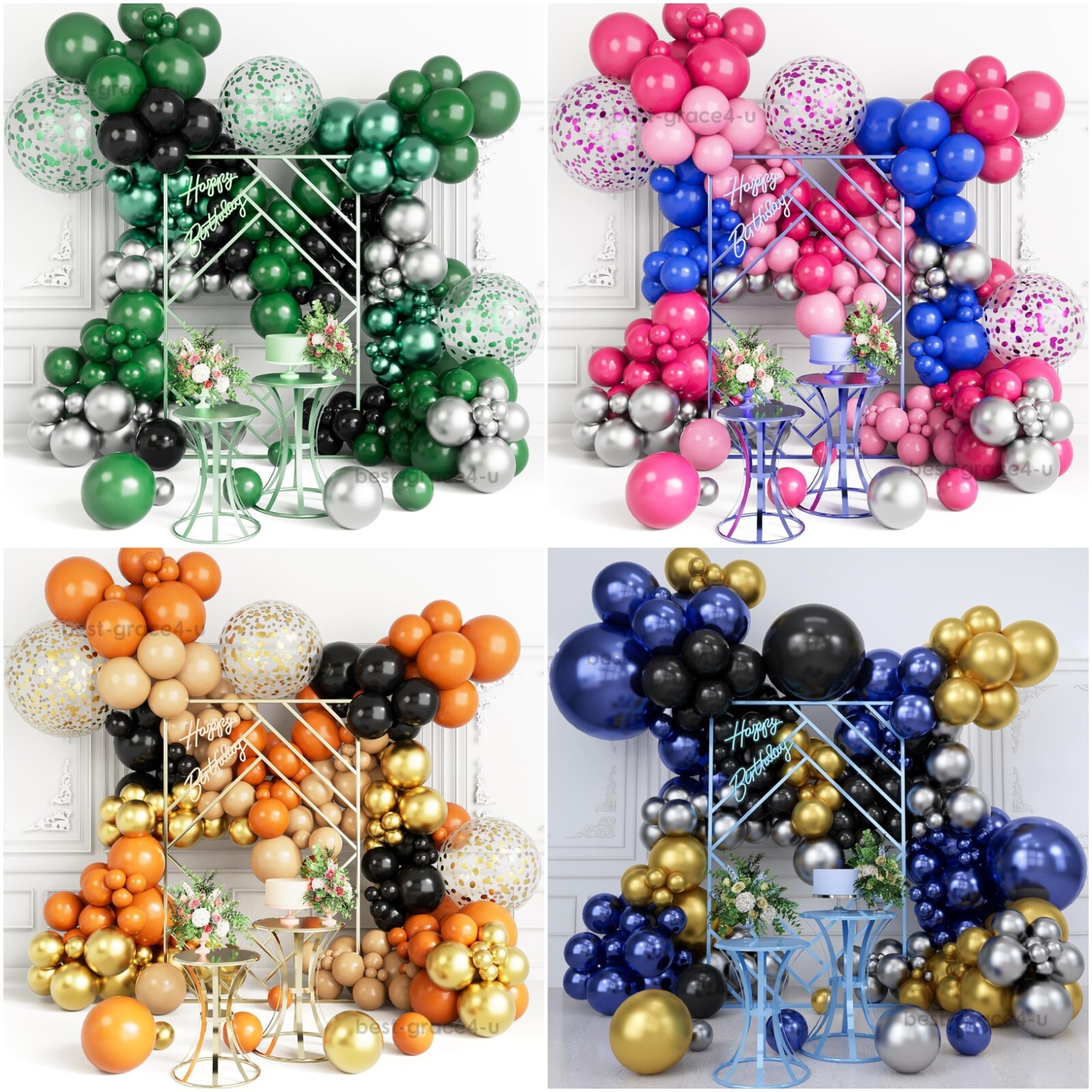 Balloon Arch Kit +Balloons Garland Birthday Wedding Party Baby Shower ...