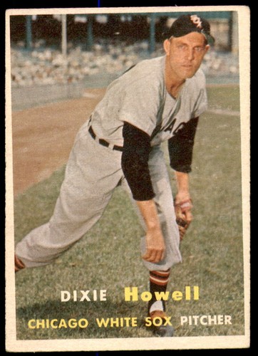 1957 Topps #221 Dixie Howell Excellent White Sox ID:238775 | eBay