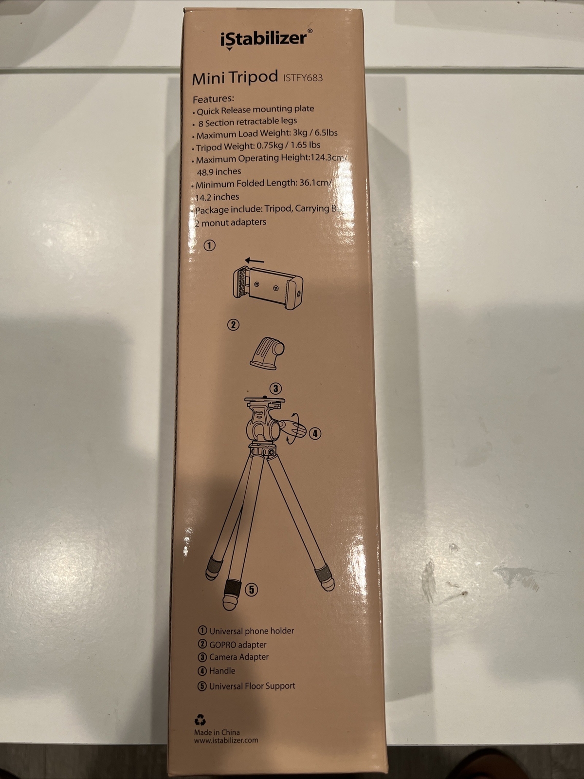 iStabilizer/Fotopro Mini Tripod - NEW! Works with Cameras, Phones ...