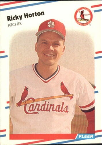1988 Fleer Baseball #36 Ricky Horton | eBay