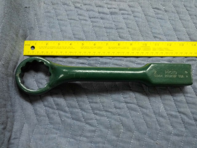 PROTO 2 Offset Hammer Wrench 2632SW 12 Point Slugging Slap Striking USA ...