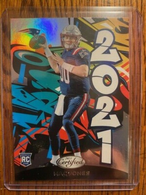 2021 PANINI CERTIFIED GRAFFITI INSERT MAC JONES SP RC....PATRIOTS!!! | eBay