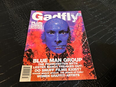 JULY/AUGUST 2000 GADFLY music magazine BLUE MAN GROUP | eBay