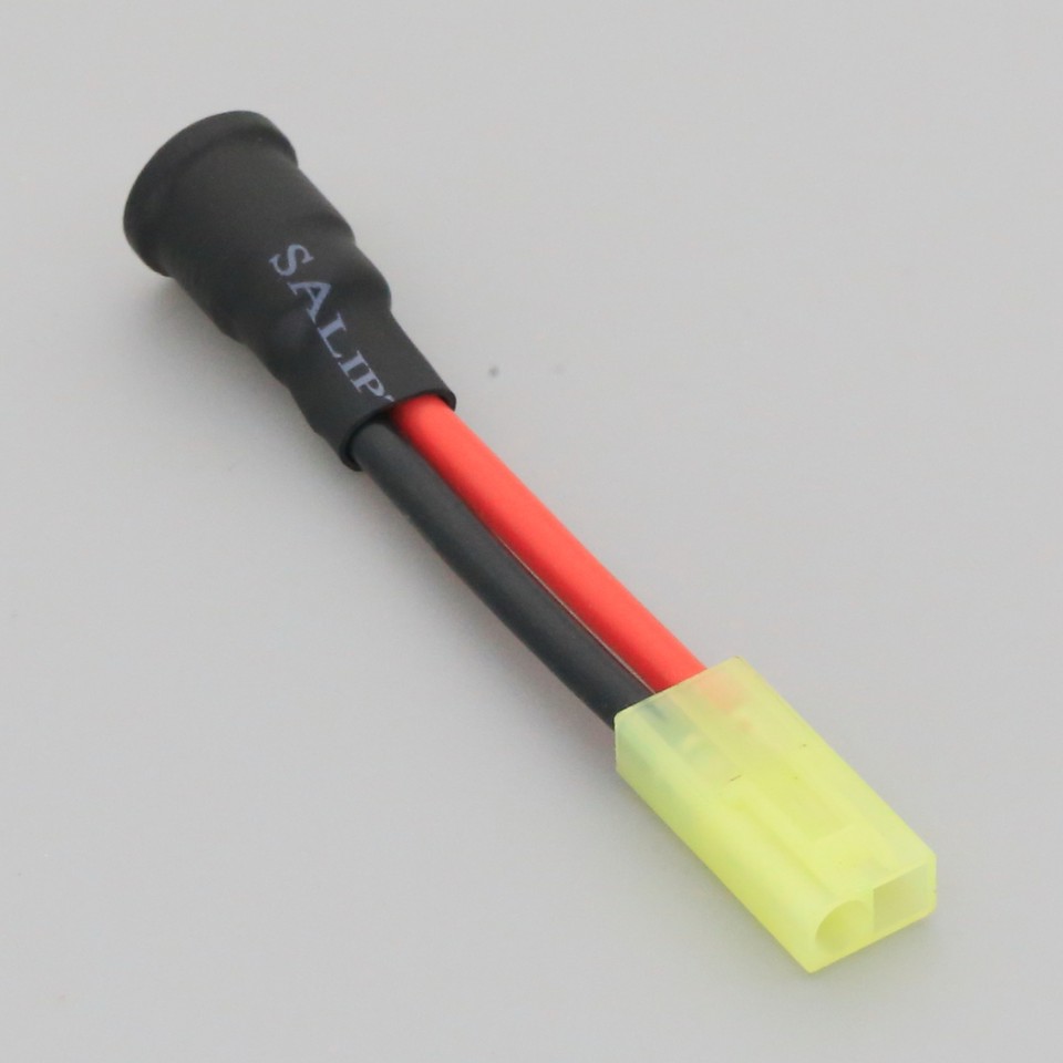 DC Power 5.5x2.1mm Female metal Socket to Mini Tamiya Female cable ...