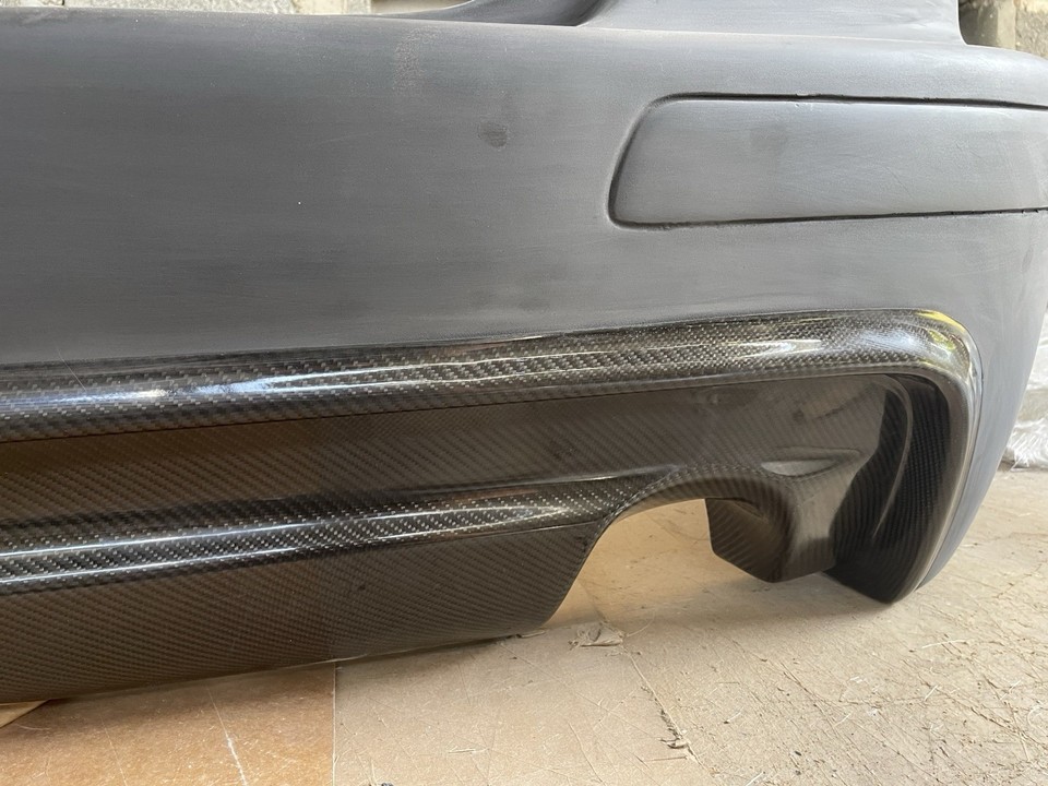 HKS D1 Style FRP Rear Bumper w/ CF Diffuser For Altezza IS300 | eBay