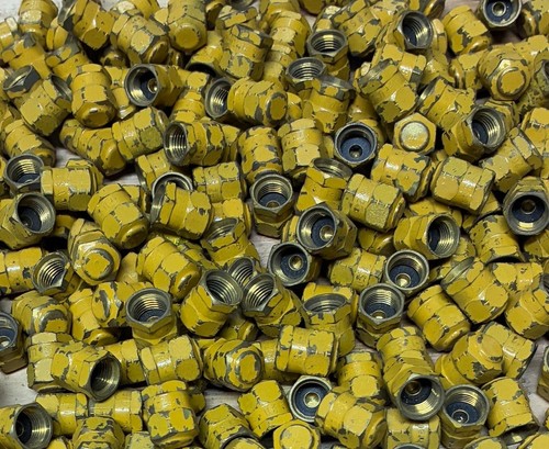 Vintage Schrader USA MS20813-1 Yellow Valve Cap (SET OF 4) – Shelby ...