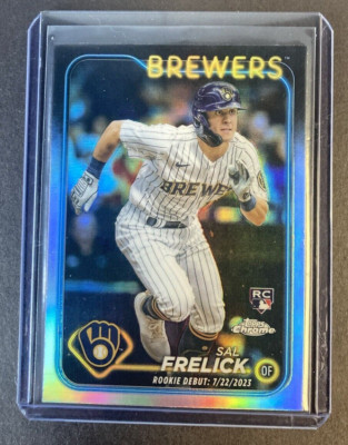 2024 Topps Chrome Update Sal Frelick Rookie Debut Refractor #USC61 | eBay