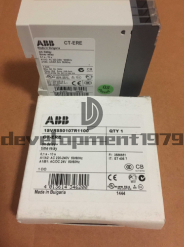 ONE ABB CT-ERE 1SVR550107R1100 Time Relay 0.1s-10s NEW In Box | eBay