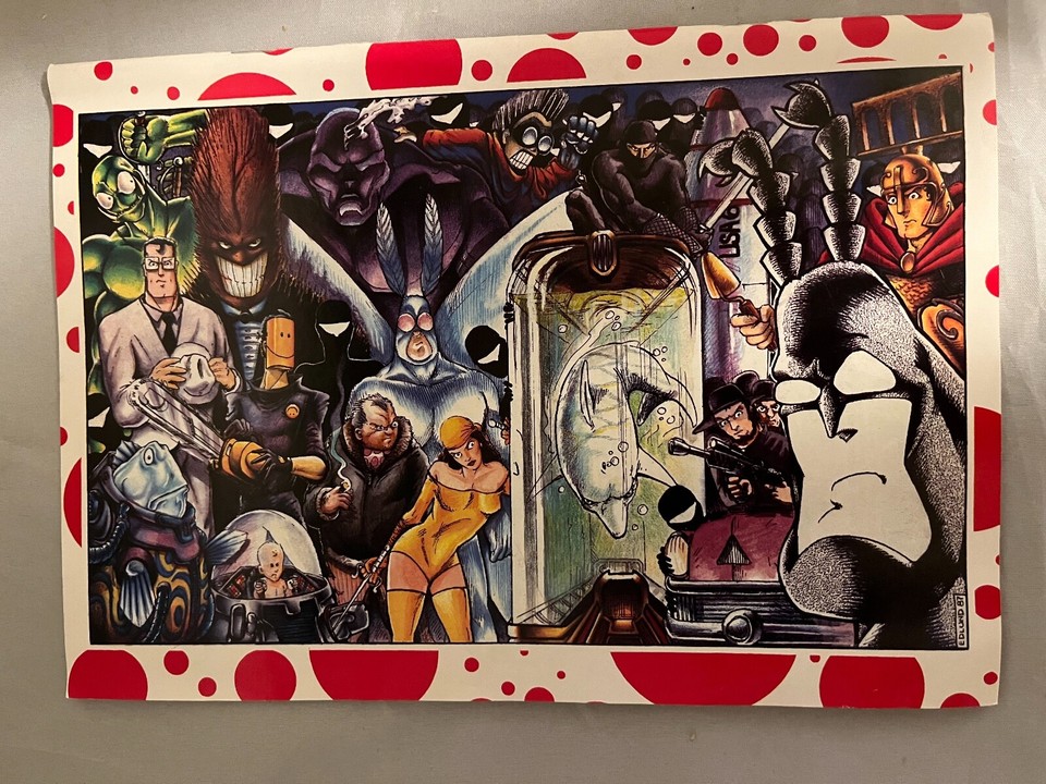 THE TICK #1 NEC COMICS "VERY RARE WHITE COVER W/RED DOTS" M/NM | eBay