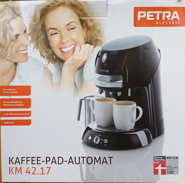 Petra Electric Kaffeepadmaschine