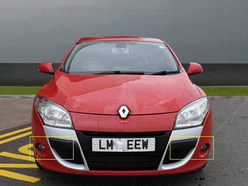 1x For Ford Fiesta MK7 Zetec 2008-2013 Car Front Fog Light Lamp DRL ...