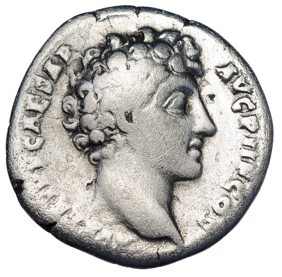 Ancient Roman Empire Coin Silver Denarius Marcus Aurelius 161 180 AD ...