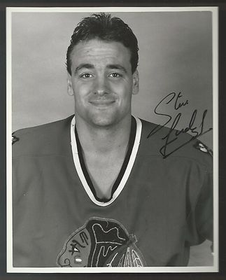 Steve Ludzik Chicago Blackhawks Signed Auto 8x10 Hockey Photo Autograph ...