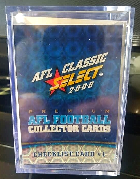 2008 AFL SELECT CLASSIC HOLOGRAPHIC FOILS COMPLETE SET (185 cards ...