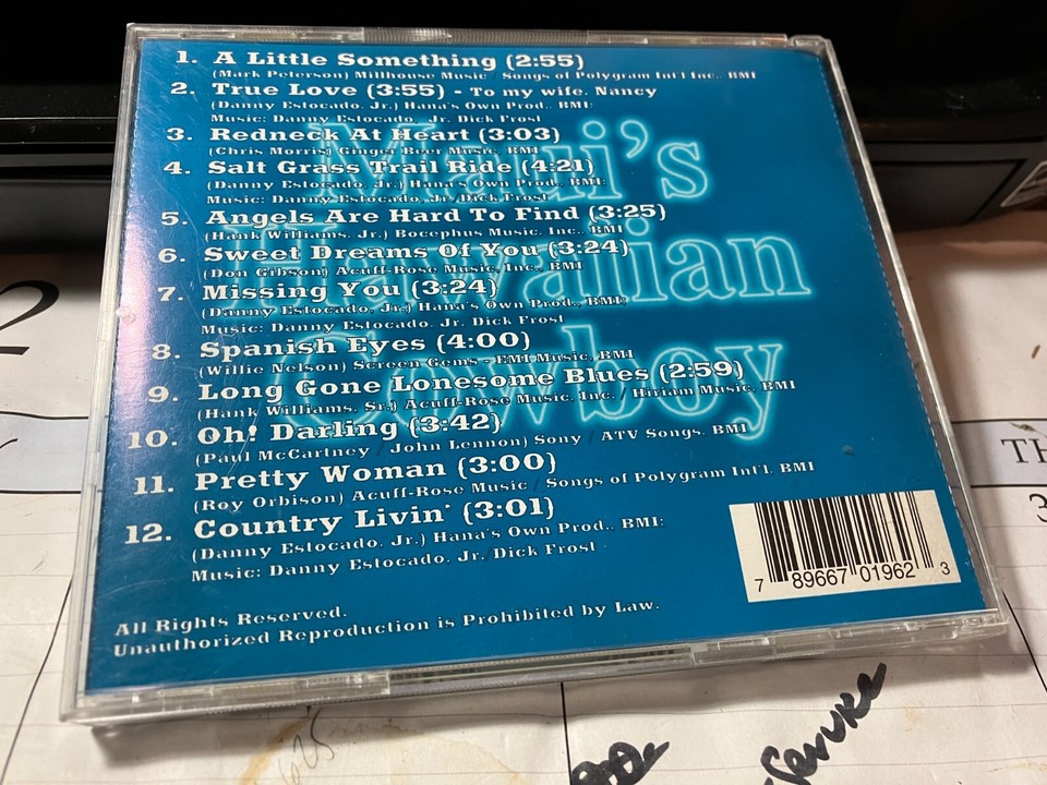 Danny Estocado - Country Livin’: MAUI'S HAWAIIAN COWBOY CD | eBay