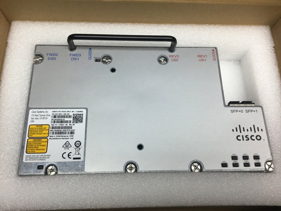 New Cisco Systems RPD-2X2= Remoty Phy Device 2X2 Node Split Remote | eBay