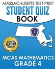 MASSACHUSETTS TEST PREP Student Quiz Book MCAS Mathematics Grade 4 ...