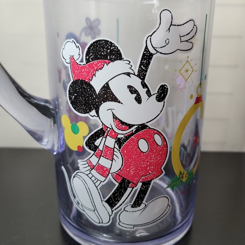 Mickey & Minnie Mouse Disney Christmas Pitcher Celebrate with Magic 2 ...