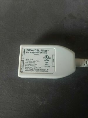 2-Wire DSL Filters 2x LFT 4-1-GB & 2x LFT 4-1 DSL Phone Line 4pc Lot | eBay