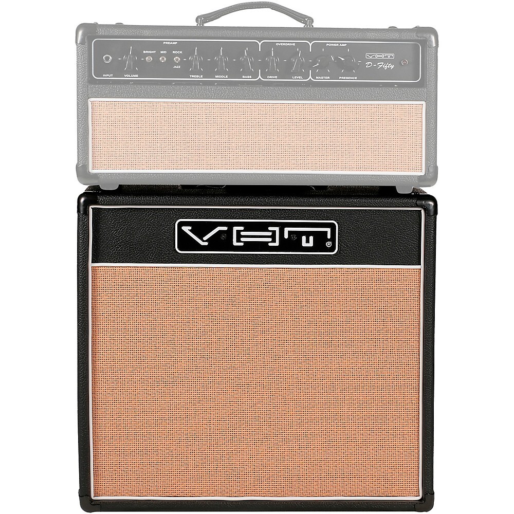 VHT AV-D-112VHT-OB Open Back 1x12 60-Watt Speaker Cabinet for D50H Head ...