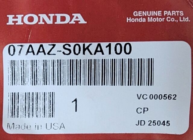 Genuine Honda Trunk Spring Tool 90° 07AAZ-S0KA100 | eBay