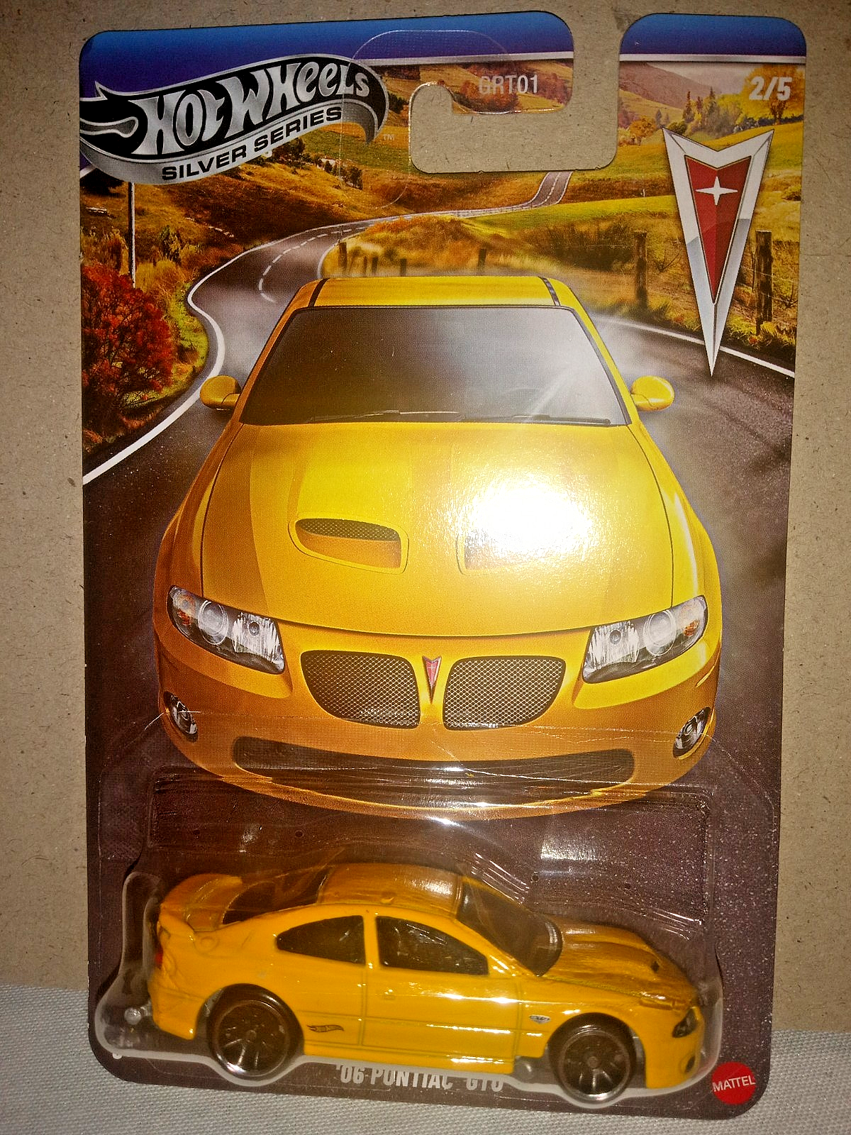 Hot Wheels Silver Series '06 Pontiac GTO Yellow Diecast 1:64 Scale #2/5 ...