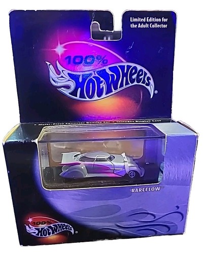 1/64 HOT WHEELS 100% HOT WHEELS RAREFLOW SILVER TOY CAR 74299297151| eBay