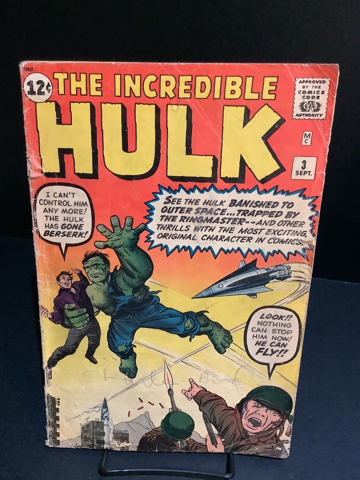 Incredible Hulk #3 (3rd Hulk, 1st Ringmaster, 1962, Ditko) | eBay