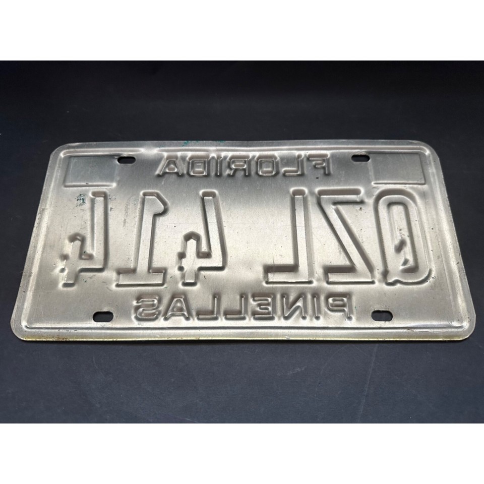 Vintage Florida License Plate Pinellas County QZL 414 | eBay