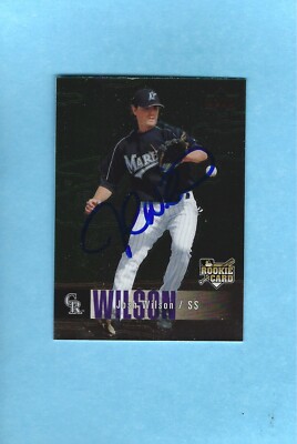 2006 Upper Deck Josh Wilson RC Rookie Auto On Card Signed Autographed ...