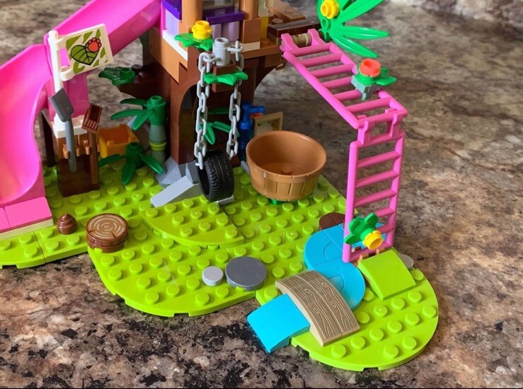 Lego Friends 41422 Panda Jungle Tree House Treehouse Complete 3 Bears ...