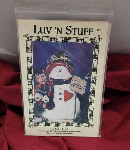 Set of 2 - luv n stuff patterns Big Jake Flake & It's a Wonderful Life ...