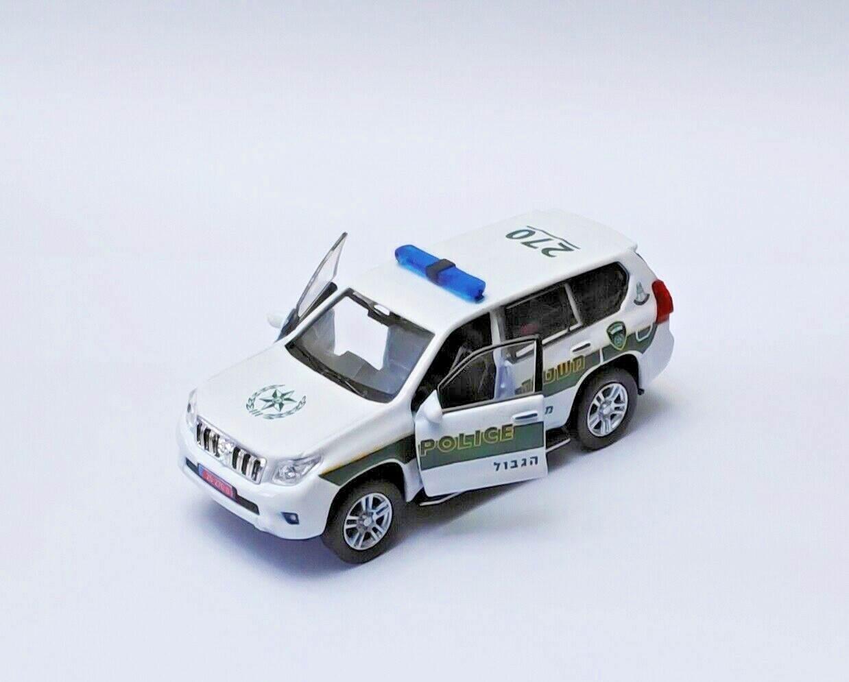 TOYOTA LAND CRUISER ISRAEL POLICE MAGAV BORDER CAR MODEL SCALE 1:38 | eBay