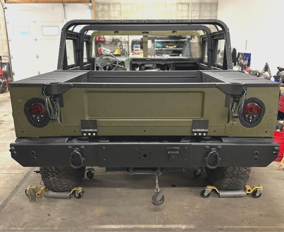 HUMVEE TURN SIGNAL LIGHT W REVERSE LIGHT INTEGRATED LED 5 Ton 2.5 Ton ...