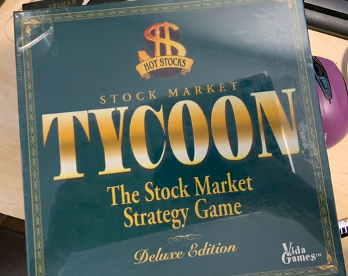 Vida Games Stock Market Tycoon Board Game New | eBay
