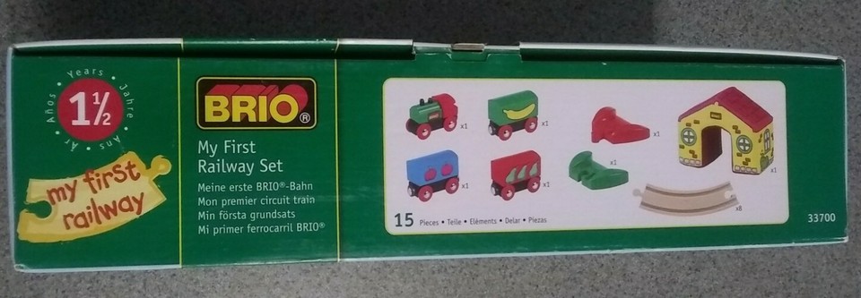 Brio 33700 My First Railway Set | eBay