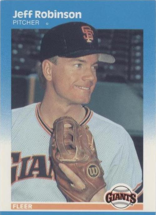 1987 Fleer - Jeff Robinson #283 Glossy for sale online | eBay