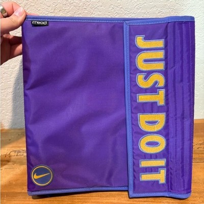 VTG 1994 Mead Nike Just Do It 3 Ring Trapper Keeper Binder | eBay