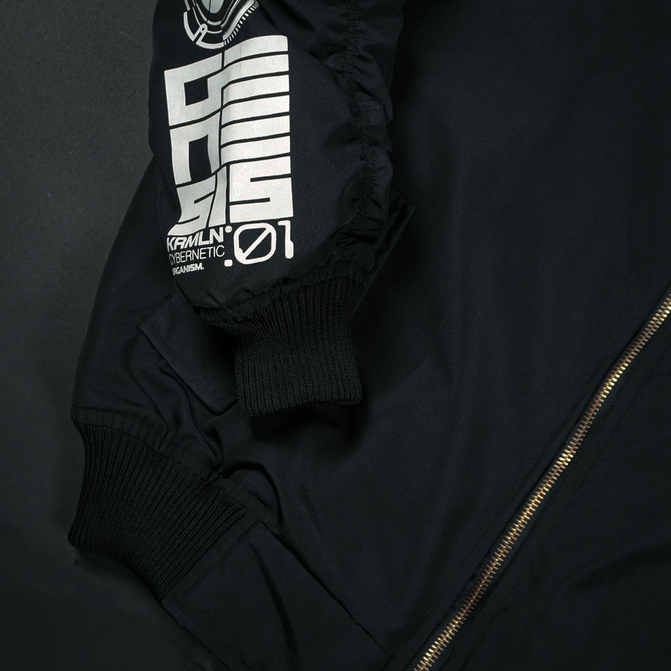 Men's Black Jacket Hoodie Bomber School Full Zip Kremlin Genesis | eBay