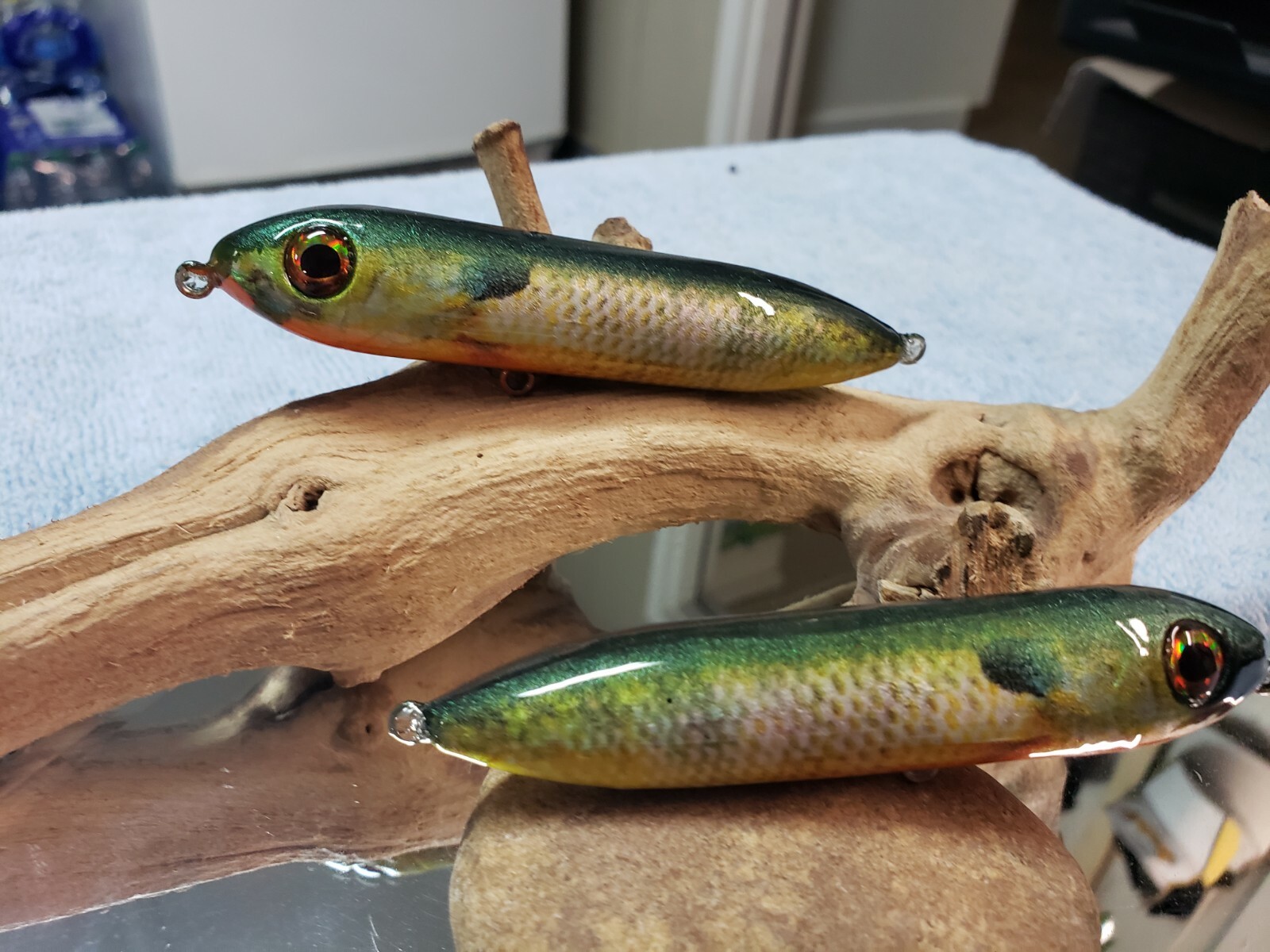 EZS CUSTOM WRAPPED SPOOK JR TOPWATER LURES | eBay