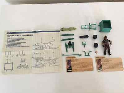 GI Joe Zartan & Swamp Skier Chameleon - 1984 - Read Description | eBay