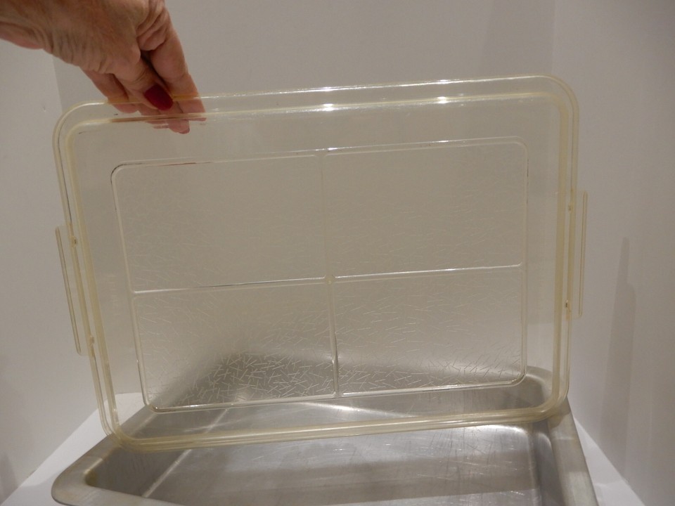 2 Vintage Rema Baking Cake Pan Air Bake Double Wall Aluminum 1 Lid 9 ...