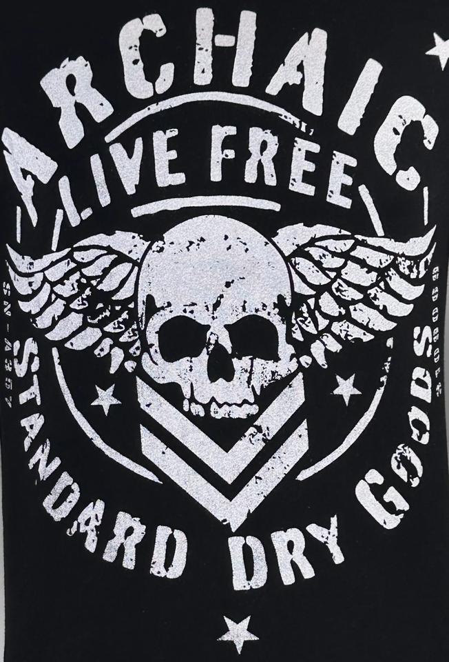 Archaic By Affliction Men's Long Sleeve T-shirt Strong Crest S-4XL | eBay