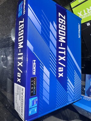 ASRock Z690M-ITX/ax DDR4 SDRAM LGA1700 Mini ITX Motherboard ...