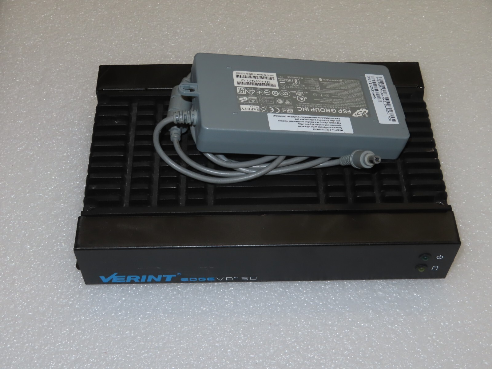 Verint Edge VR 50 Network Video Recorder + Power Adapter | eBay